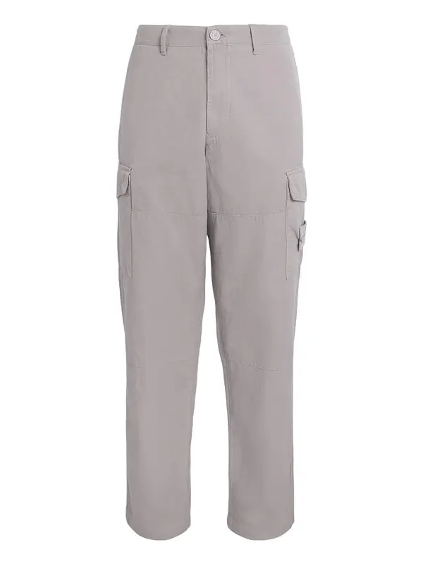 Stone Island Cotton-canvas All-weather Ghost Trousers - Grey