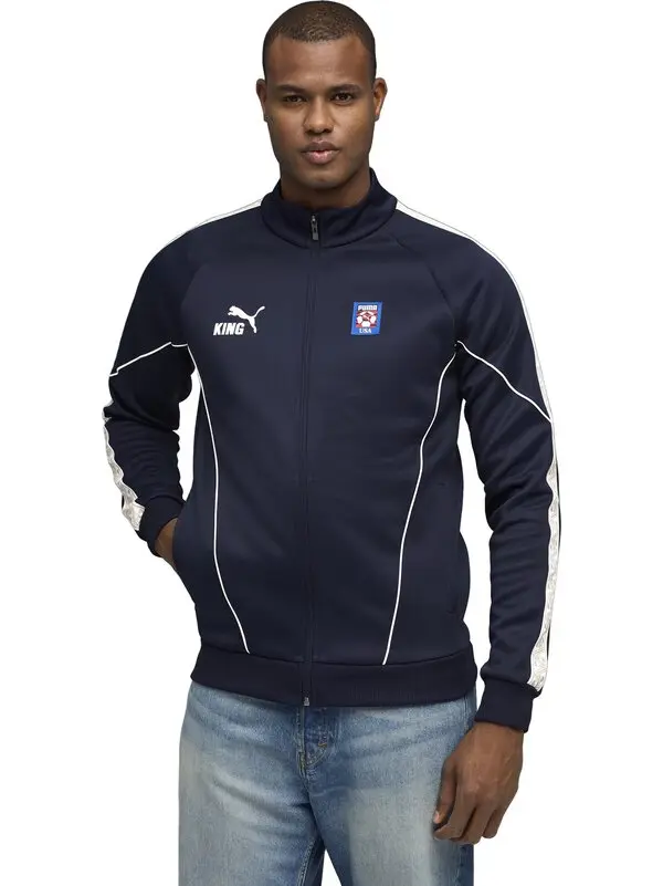 PUMA King Fanpack Anthem Jacket - Blue