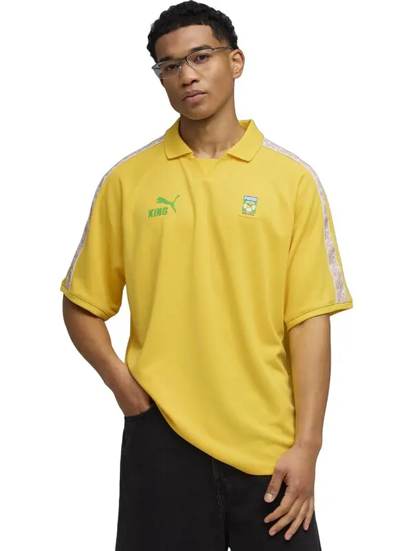 PUMA King Fanpack Brazil Relaxed Jersey - Yellow