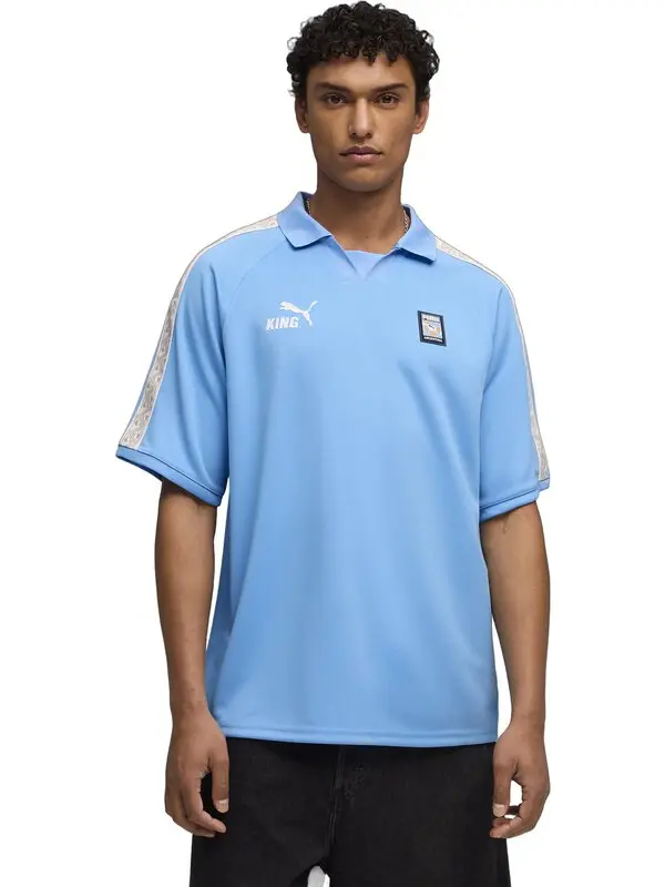 PUMA King Fanpack Argentina Relaxed Soccer Jersey - Blue