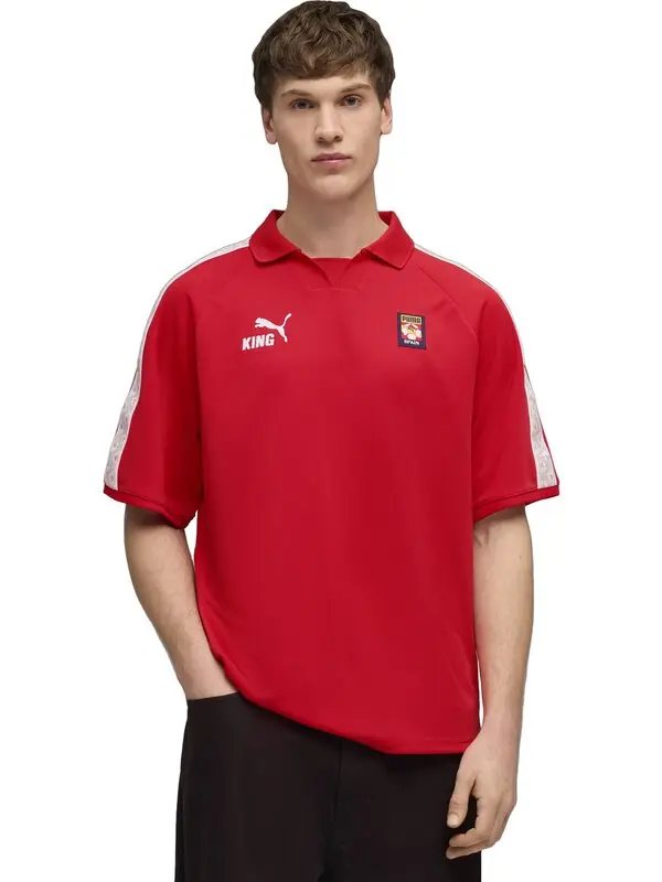 PUMA King Fanpack Spain Soccer Jersey - Red