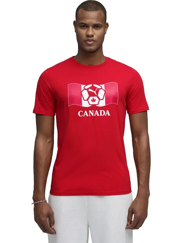 PUMA Soccer Fanwear Graphic T-shirt - Red