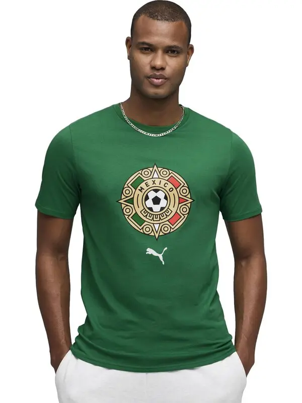 PUMA Mexico Soccer Fanwear Graphic T-shirt - Green