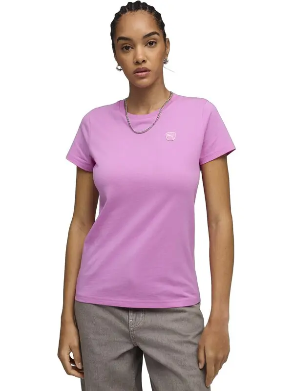 PUMA Essentials Elevated T-shirt - Pink