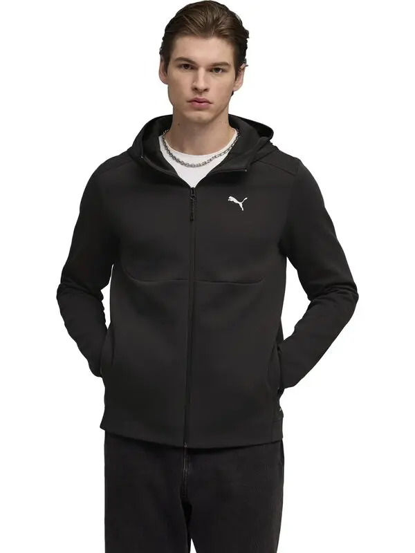 PUMA Tech Zip-up Hoodie - Black