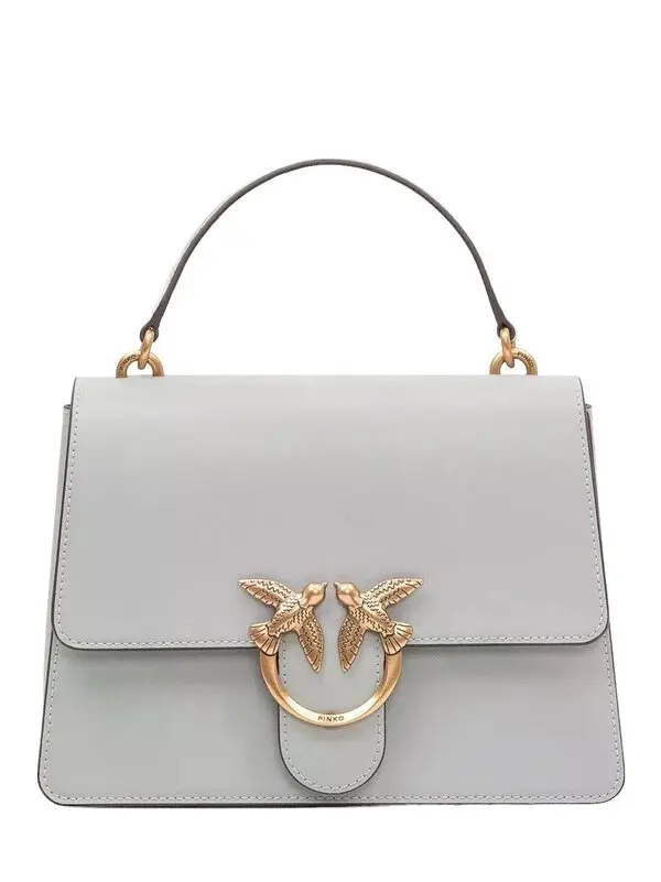 Pinko Love Bird Tote Bag - Grey