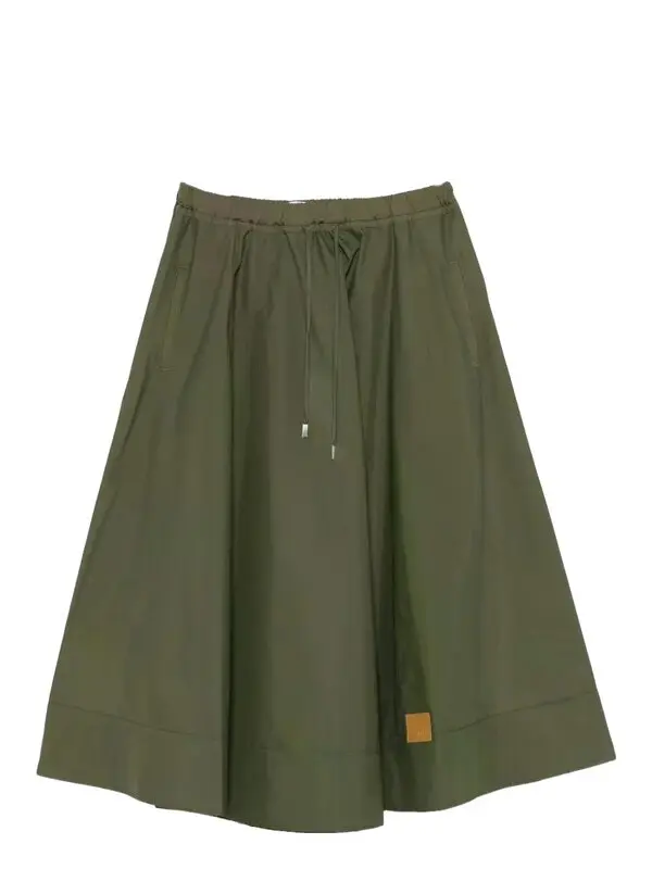 Simkhai Drawstring Midi Skirt - Green