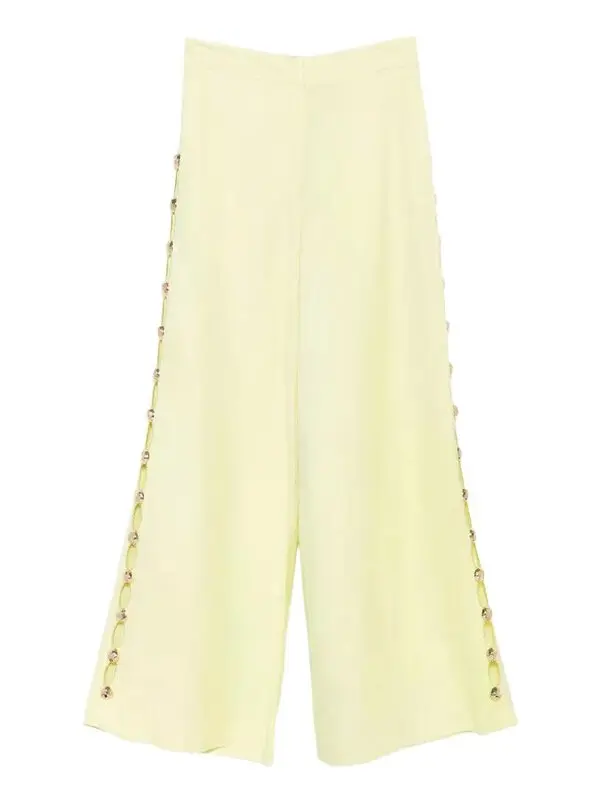 Simkhai Cayman Studded Trousers - Yellow