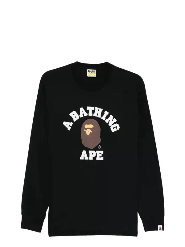 A BATHING APE Long-sleeve Sweatshirt - Black