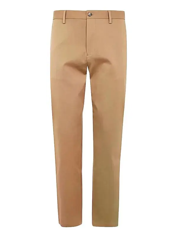 Paul Smith Cotton Chino Trousers - Neutrals