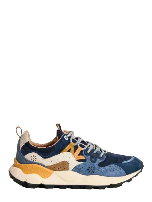 FLOWER MOUNTAIN Yamano 3 Suede Sneakers - Blue