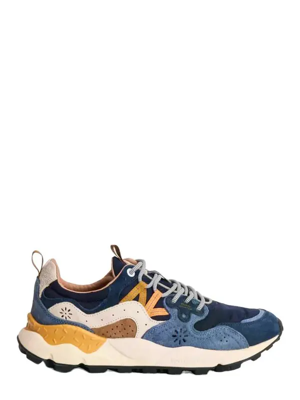 FLOWER MOUNTAIN Yamano 3 Suede Sneakers - Blue