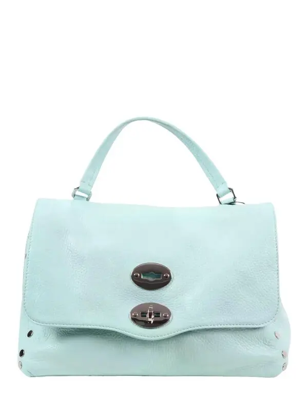 ZANELLATO Postina Studded-embellishment Tote - Blue