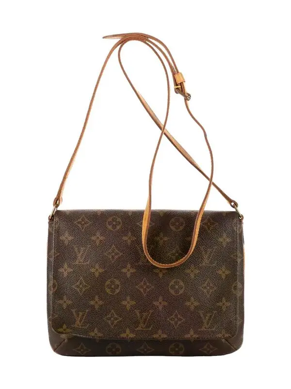 LOUIS VUITTON Musette Tango Shoulder Bag - Brown
