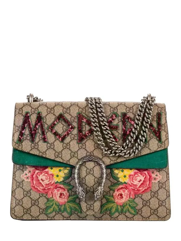 Gucci Dionysus Floral-print Shoulder Bag - Neutrals
