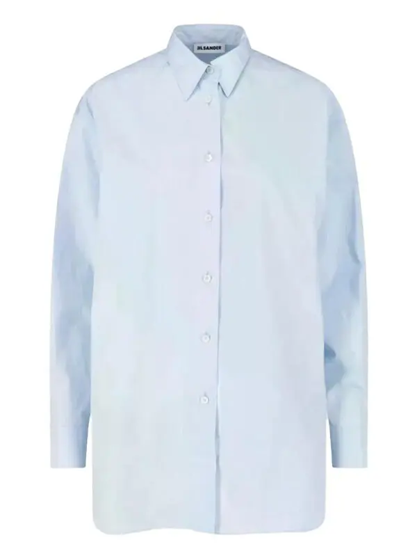 JIL SANDER Button-up Shirt - Blue