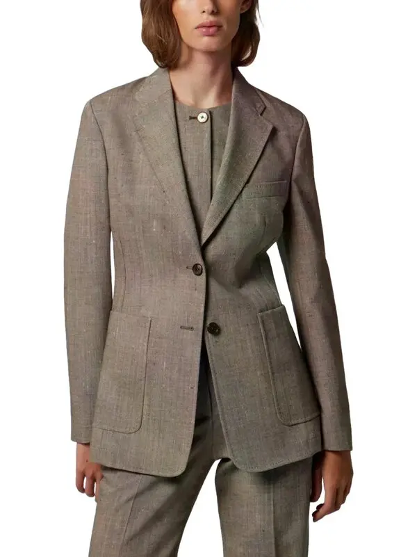 Paul Smith Notch Lapel Blazer - Neutrals