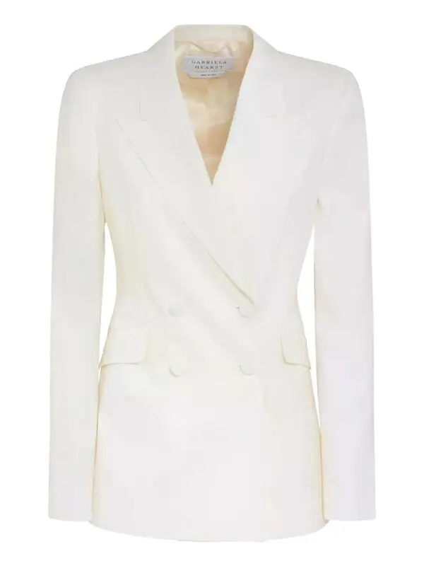 Gabriela Hearst Double-breasted Blazer - Neutrals
