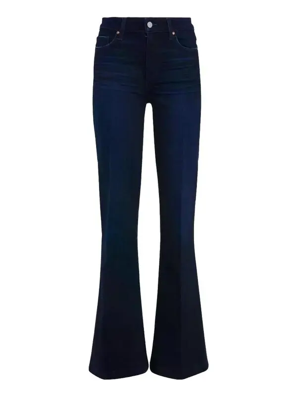 Paige Flared Leg Jeans - Blue