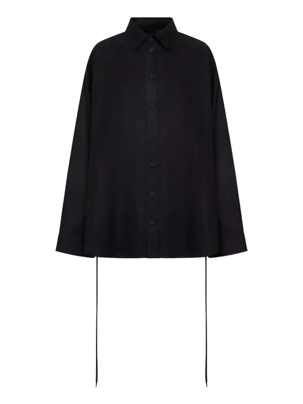 Balenciaga Buttoned Shirt - Black