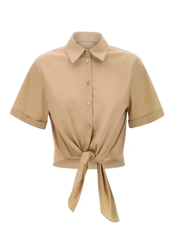 Liu Jo Tie-front Shirt - Neutrals