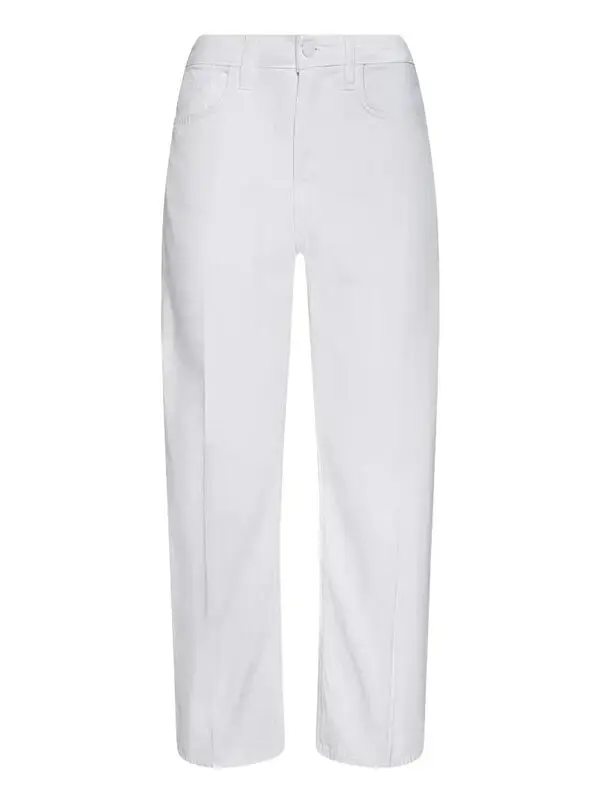 L'Agence Mallis Straight-leg Jeans - White