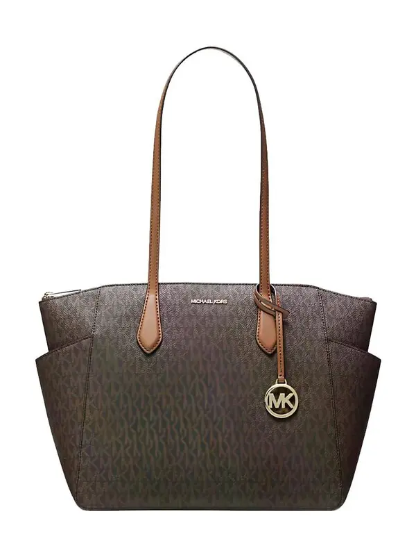 Michael Kors Marilyn Monogram-print Tote Bag - Brown
