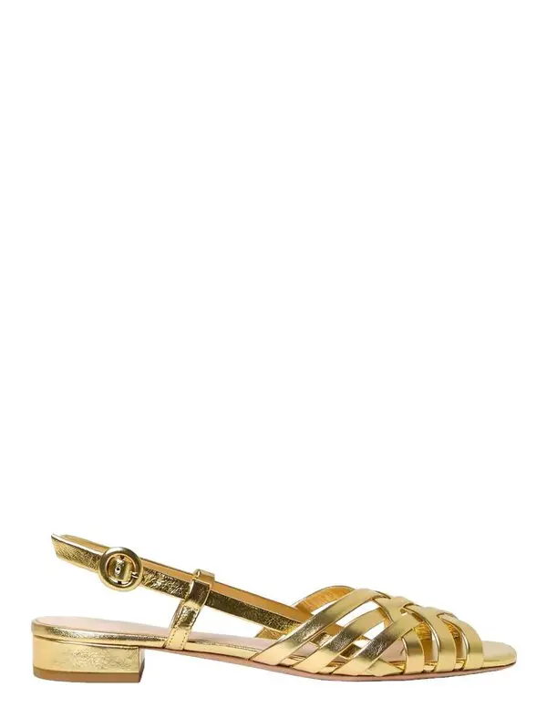 LOEFFLER RANDALL Devon Slingback Sandals - Gold