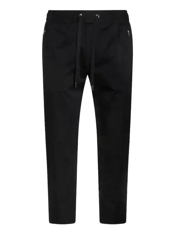 Dolce & Gabbana Drawstring Trousers - Black