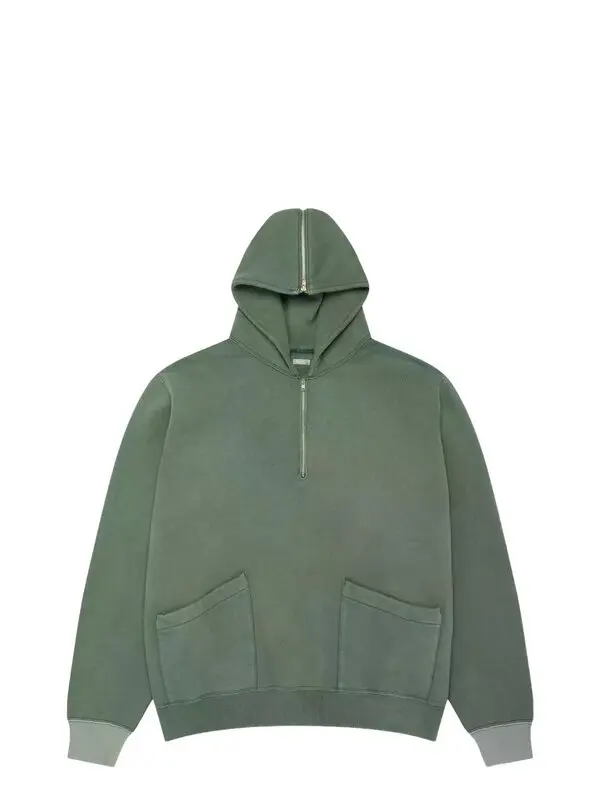A.PRESSE Zip-fastening Hoodie - Green