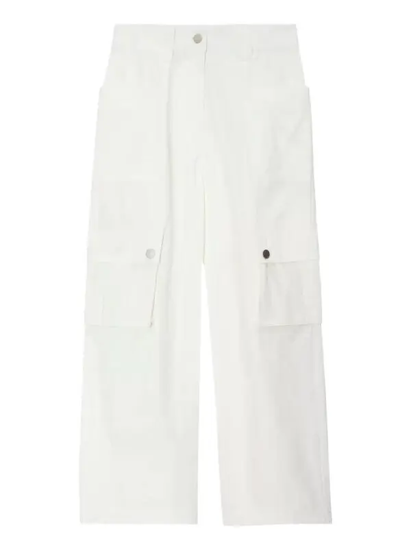 3.1 Phillip Lim Cotton Cargo Pants - White