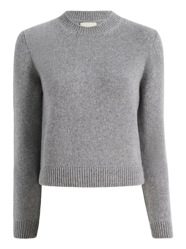 Khaite Leta Cashmere Sweater - Grey