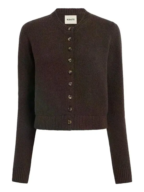 Khaite Everheart Cardigan - Brown
