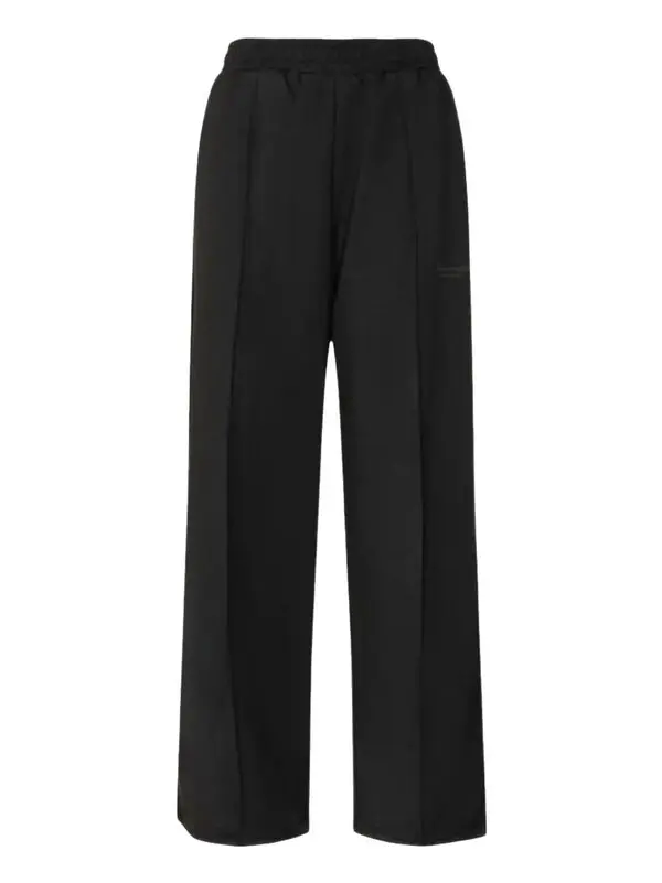 HINNOMINATE Ribbed Track Pants - Black