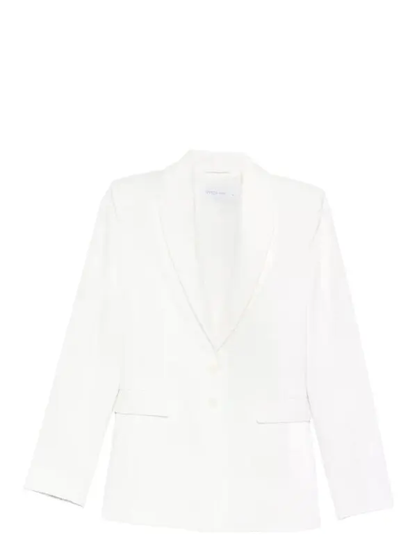 Patrizia Pepe Single-breasted Blazer - White