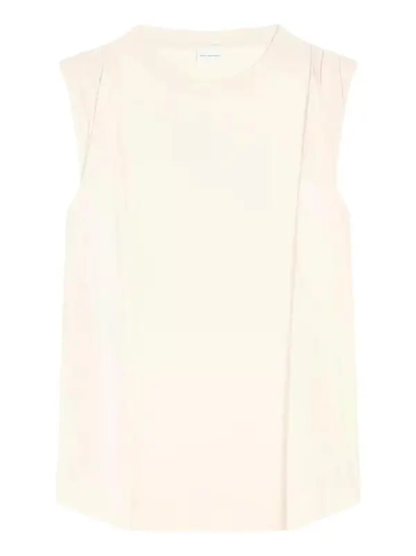Dries Van Noten Loose Sleeveless T-shirt - Neutrals
