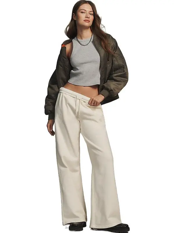 ANINE BING Kacey Sweatpants - Ecru