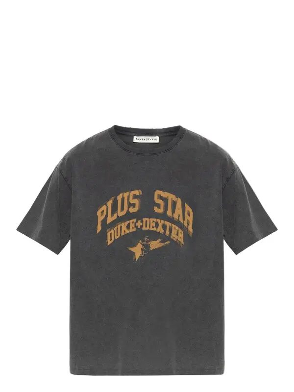 DUKE + DEXTER T-shirt With Logo - Grey