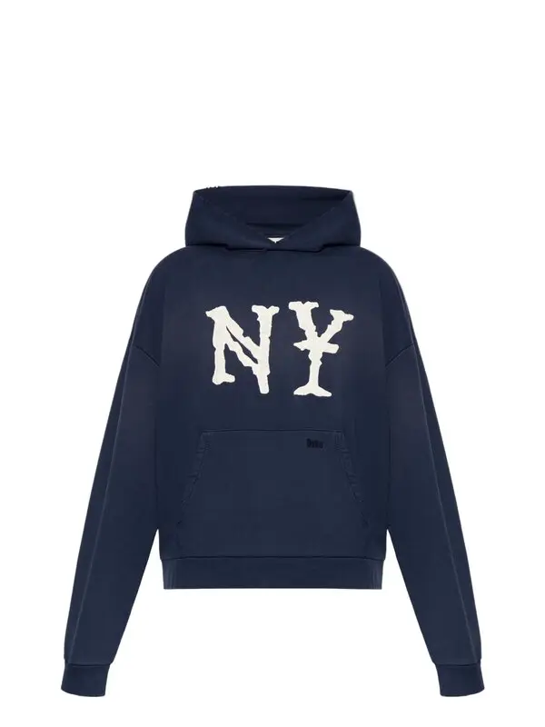 DUKE + DEXTER Hooded Sweatshirt - Navy Blue