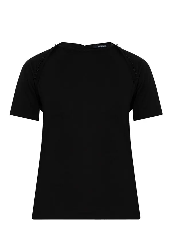 Jacquemus Clavea T-shirt - Black