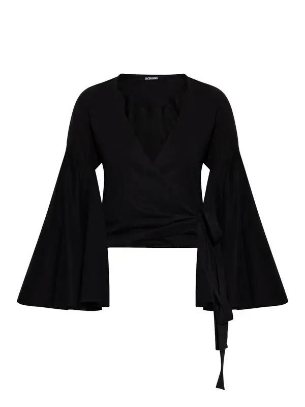 Jacquemus Ventadou Top - Black