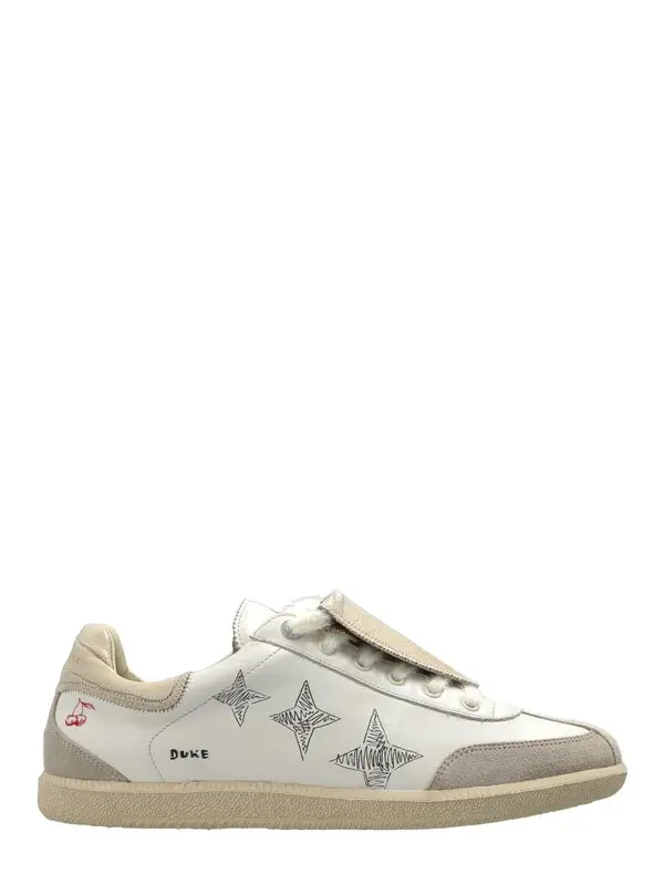 DUKE + DEXTER Plus Duke’ Sports Shoes - Cream
