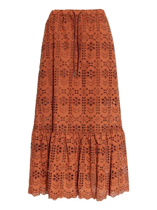 Paul Smith Lace Skirt - Brown