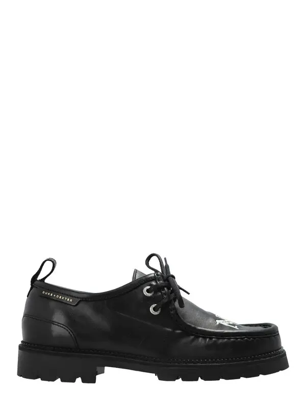 DUKE + DEXTER Moby’ Derby Shoes - Black