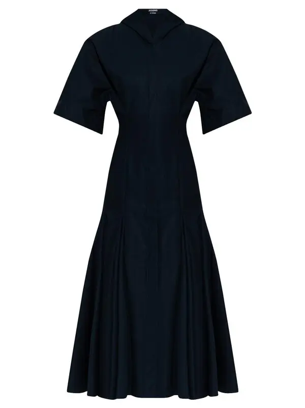 Jacquemus Moisson" Dress - Navy Blue