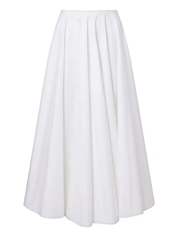 Givenchy Cotton Midi Skirt - White