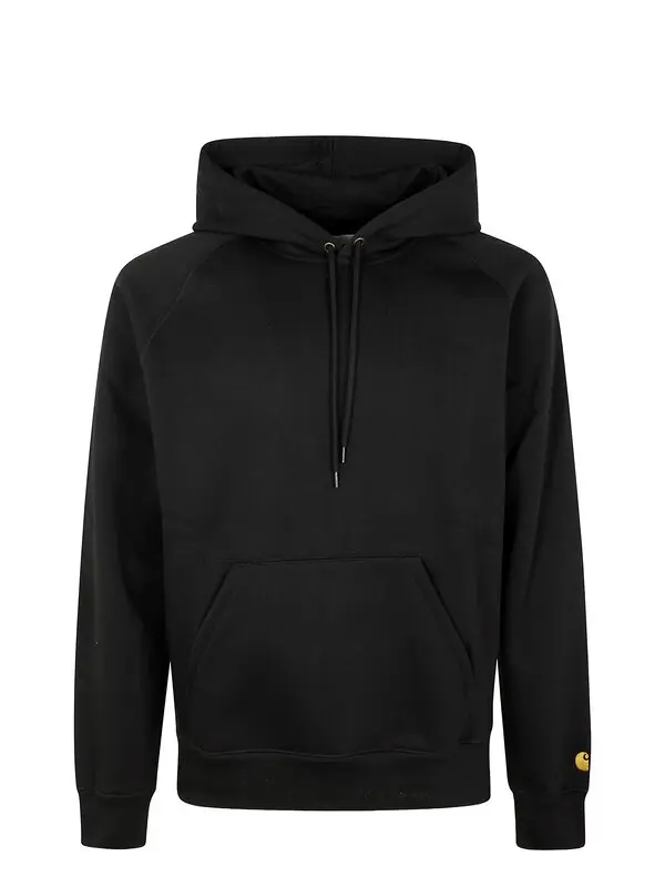 Carhartt Work In Progress Hooded Chase Sweatshirt - Black