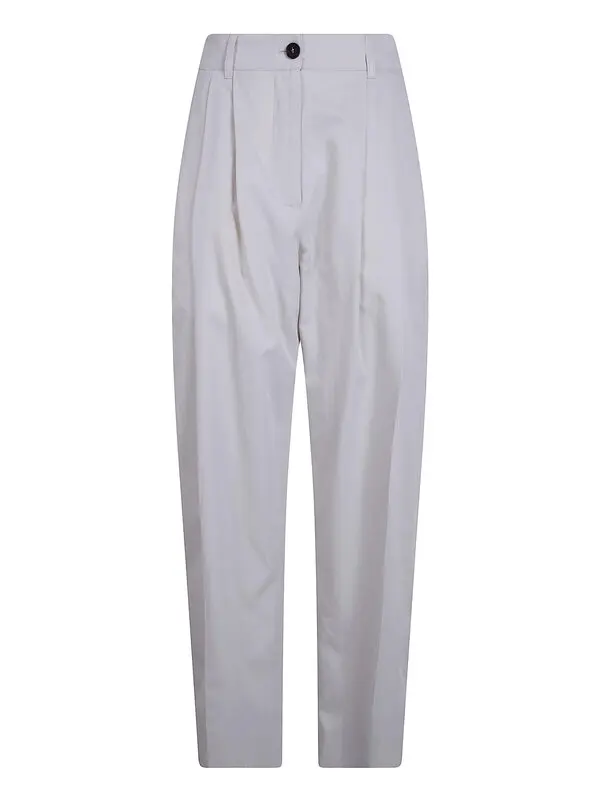 Studio Nicholson Acuna Pleated Front Pant - White