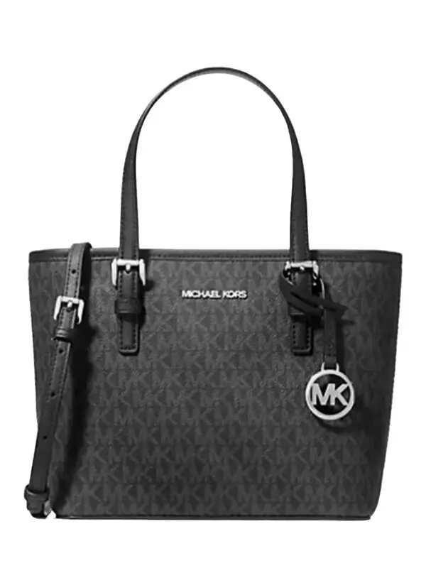 Michael Kors Monogram Tote Bag - Grey