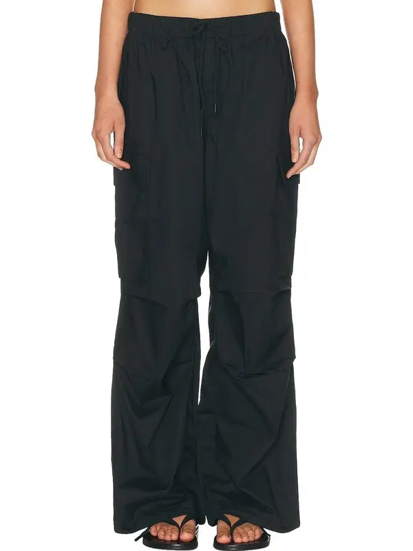 SKIMS Boyfriend Fleece Straight Pant - Onyx